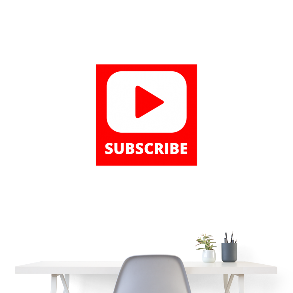 Subscribe Poster 24x24